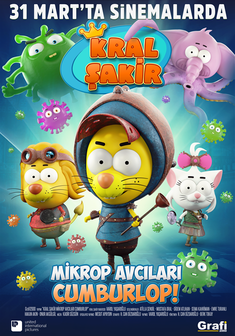 Kral Şakir: Mikrop Avcıları Cumburlop (2023) - Box Office Türkiye